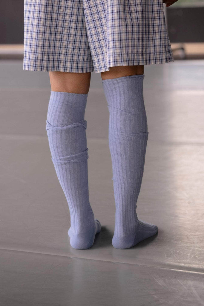 Overknee Socks - Korai Blue – Poepke