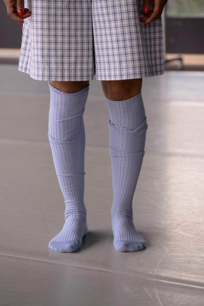 Overknee Socks - Korai Blue – Poepke